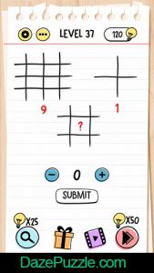 Brain Test Level 37 1 9