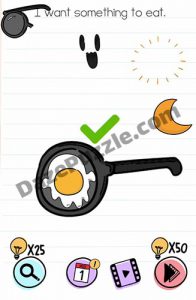 Brain Test Level 299 (NEW) I want something to eat