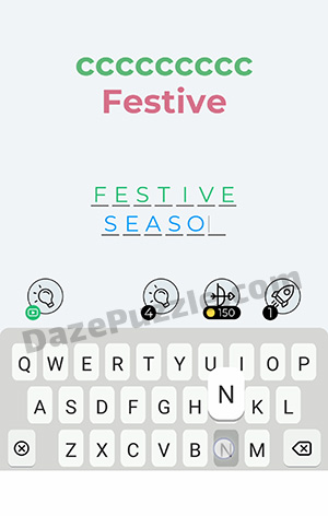 Dingbats Level 241 (cccc Festive) Answer