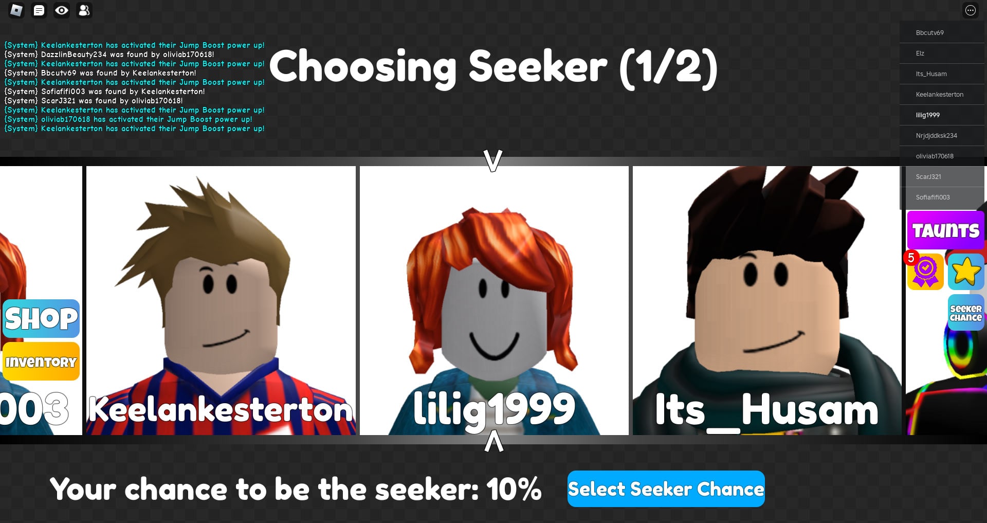 Roblox Mega Hide And Seek Codes Tips And Secrets 5889
