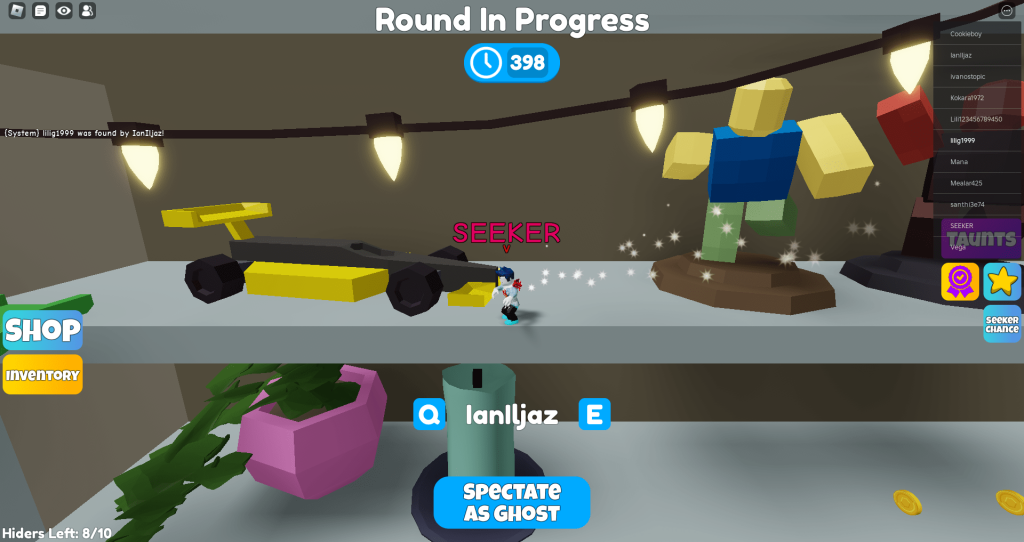 Roblox Mega Hide And Seek Codes Tips And Secrets 4393