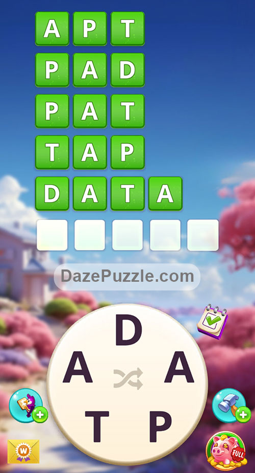 Word Madness Level 39 Answers