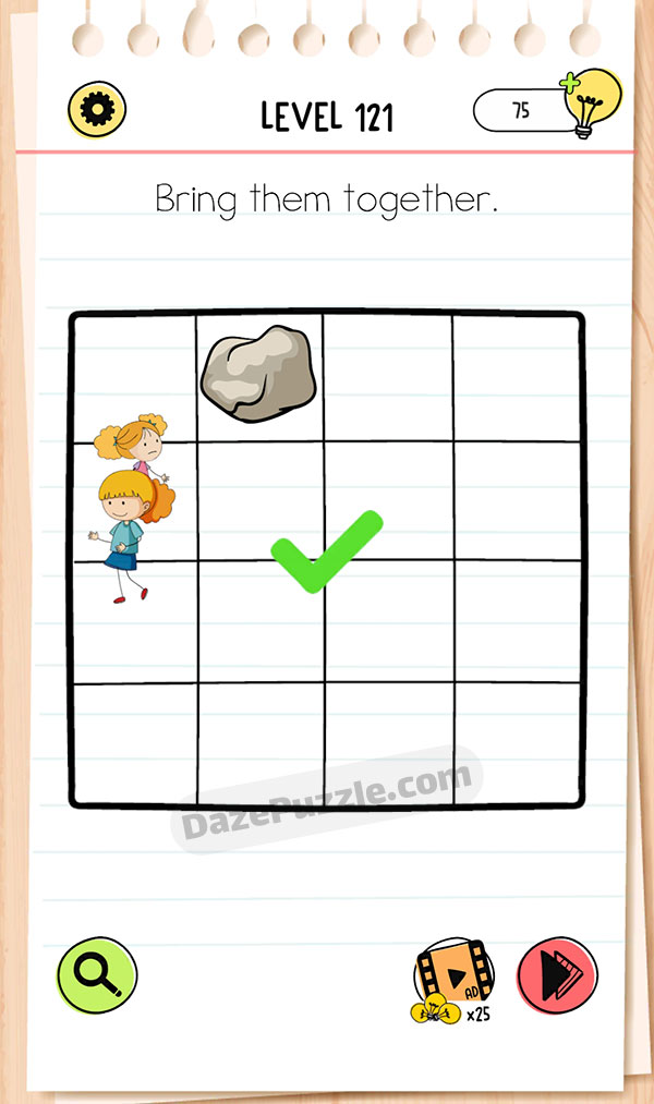 Brain Test All-Star Level 121 Bring them together