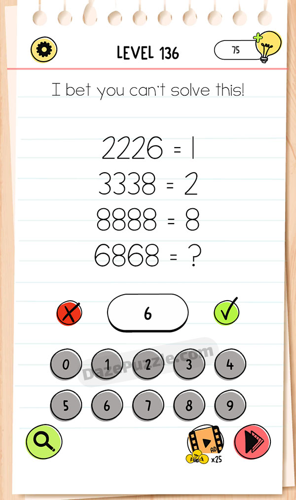 Brain Test All-Star Level 136 I bet you can’t solve this
