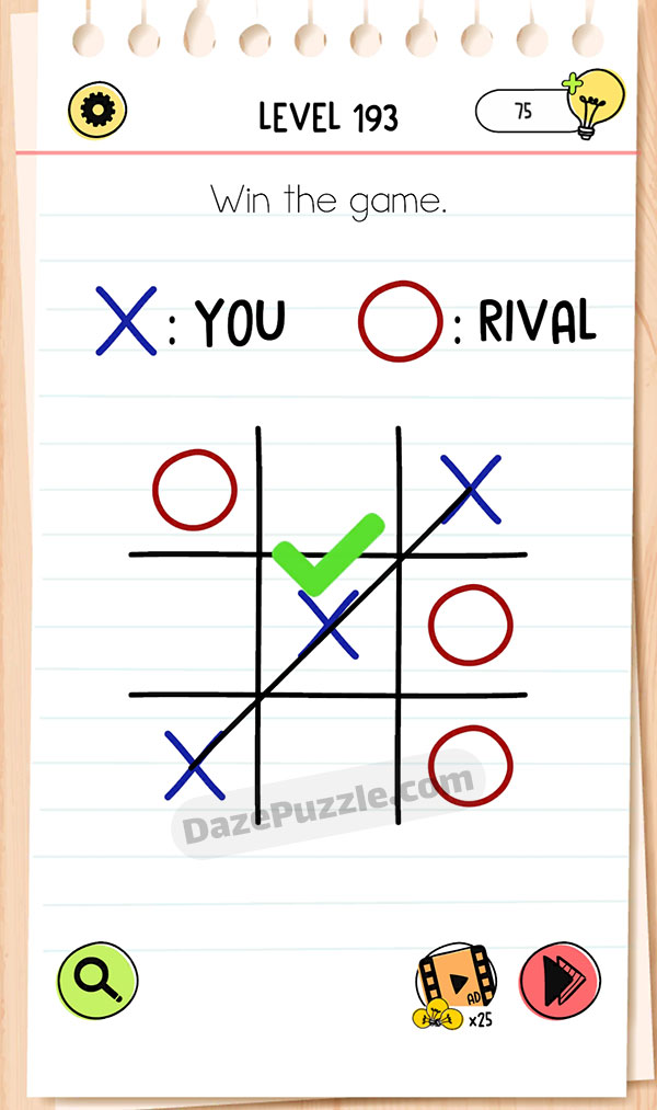 Brain Test All-Star Level 193 Win the game