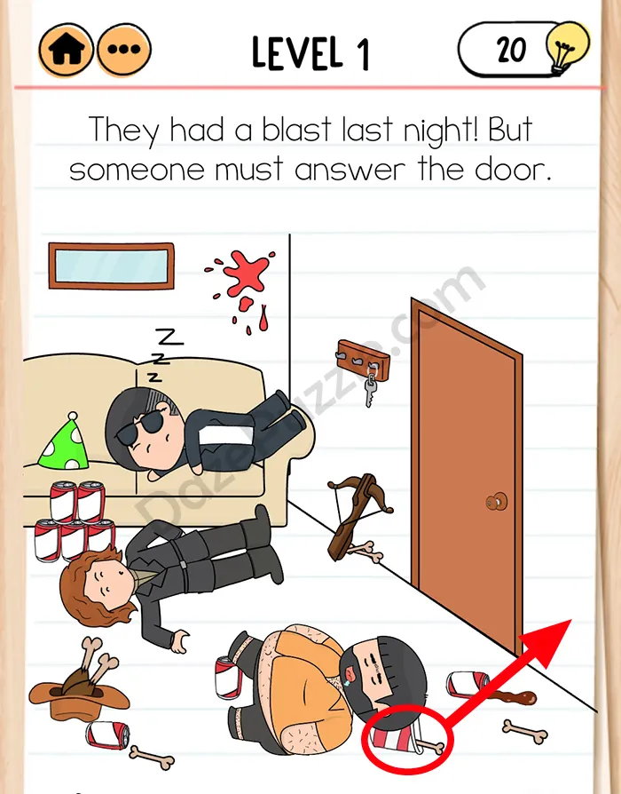 Brain Test 2 Agent Bubba Level 1 Answer